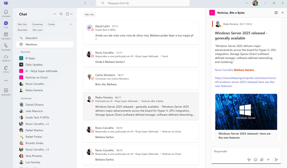 O Novo Microsoft Teams - Knowledge Inside